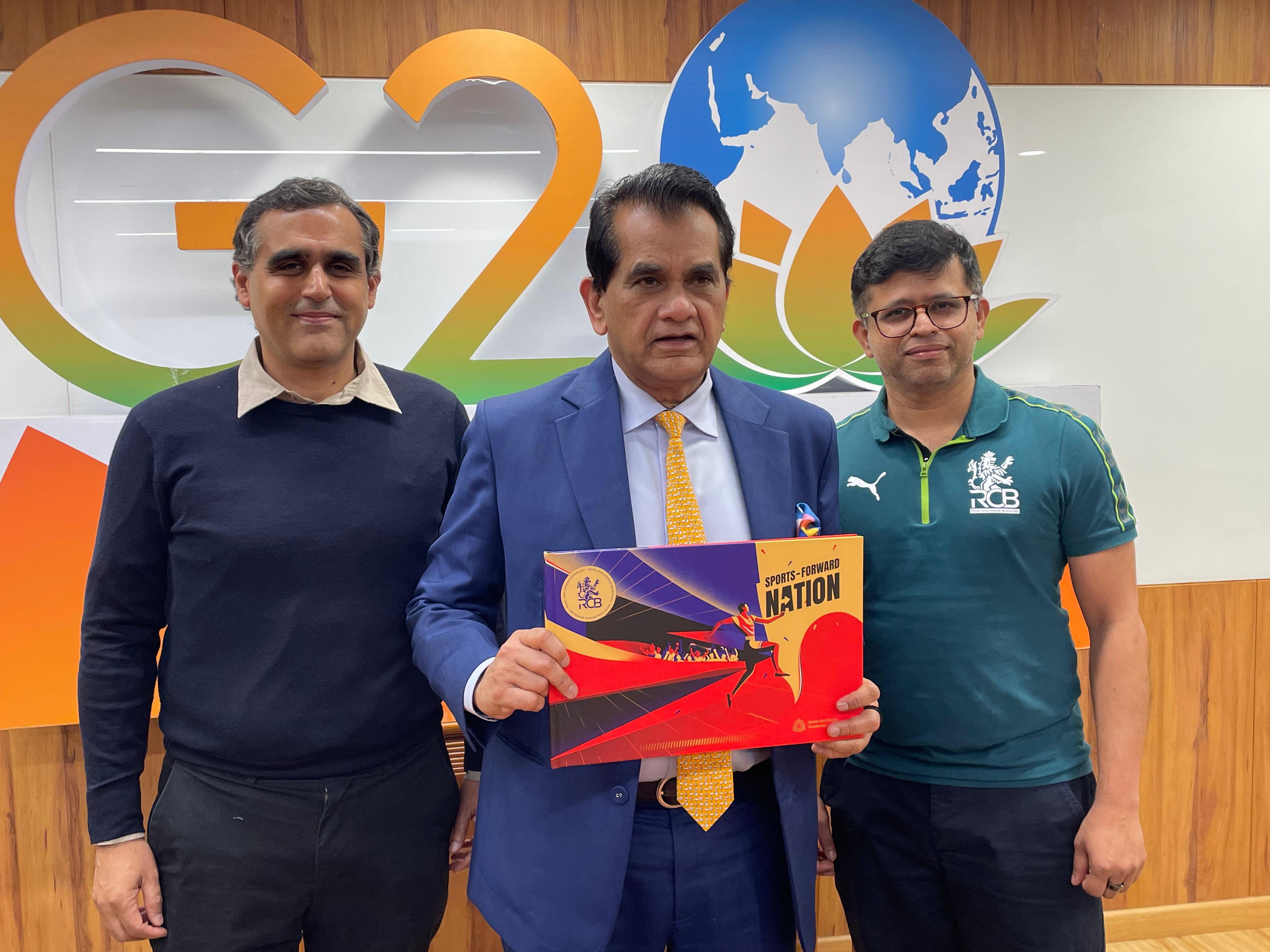 RCB proudly presented the Sports-Forward Nation report to Hon'ble Union ...